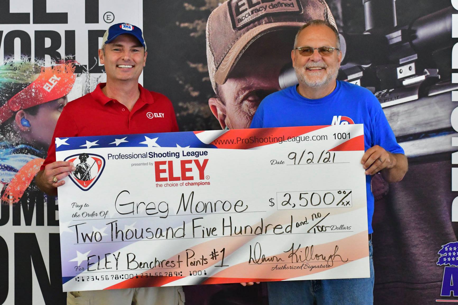 2021 ELEY Benchrest Series Champs